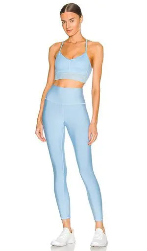 Alo Yoga High-Waist 7/8 Airlift Legging In Baby Blue - Blue Skies